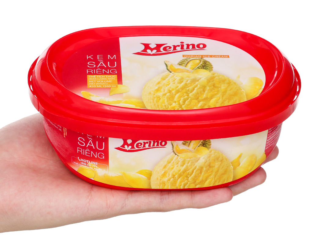 Kem vị sầu riêng Merino hộp 290g giá tốt tại Bách hoá XANH