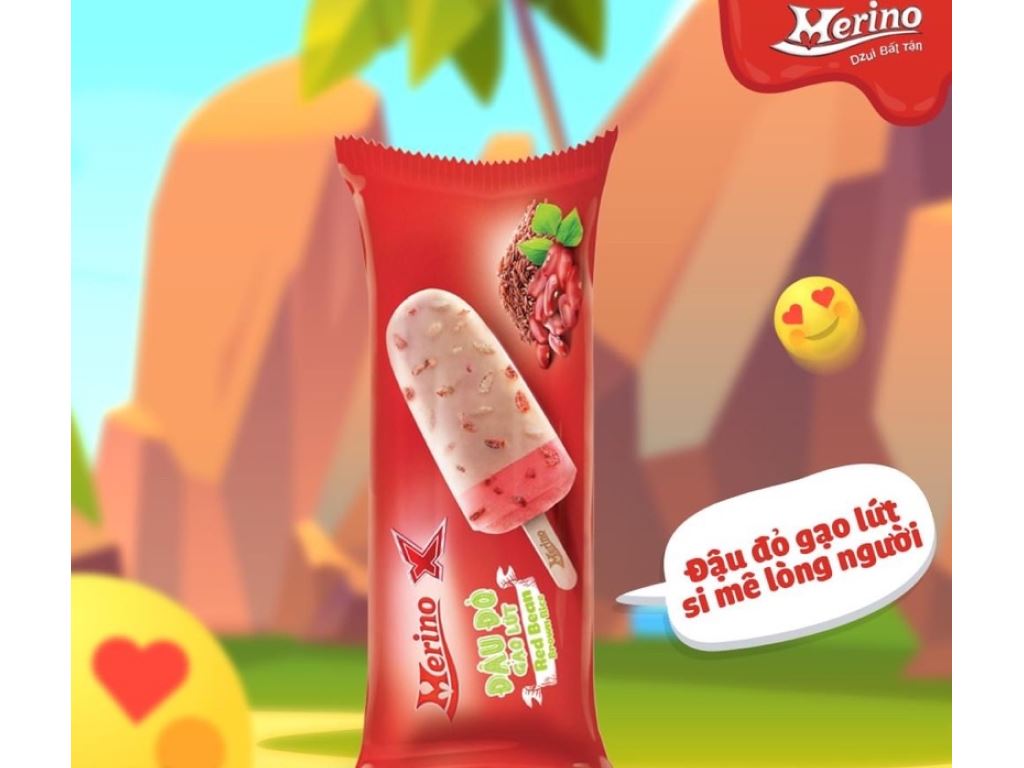 Kem đậu đỏ gạo lứt Merino X 60g giá tốt tại Bách hoá XANH