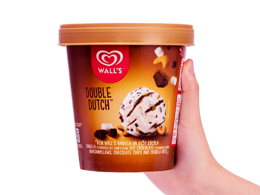 Kem Wall's vani & sốt socola 450g giá tốt tại Bách hoá XANH