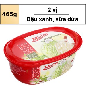 Kem đậu xanh sữa dừa Merino 465g giá tốt tại Bách hoá XANH