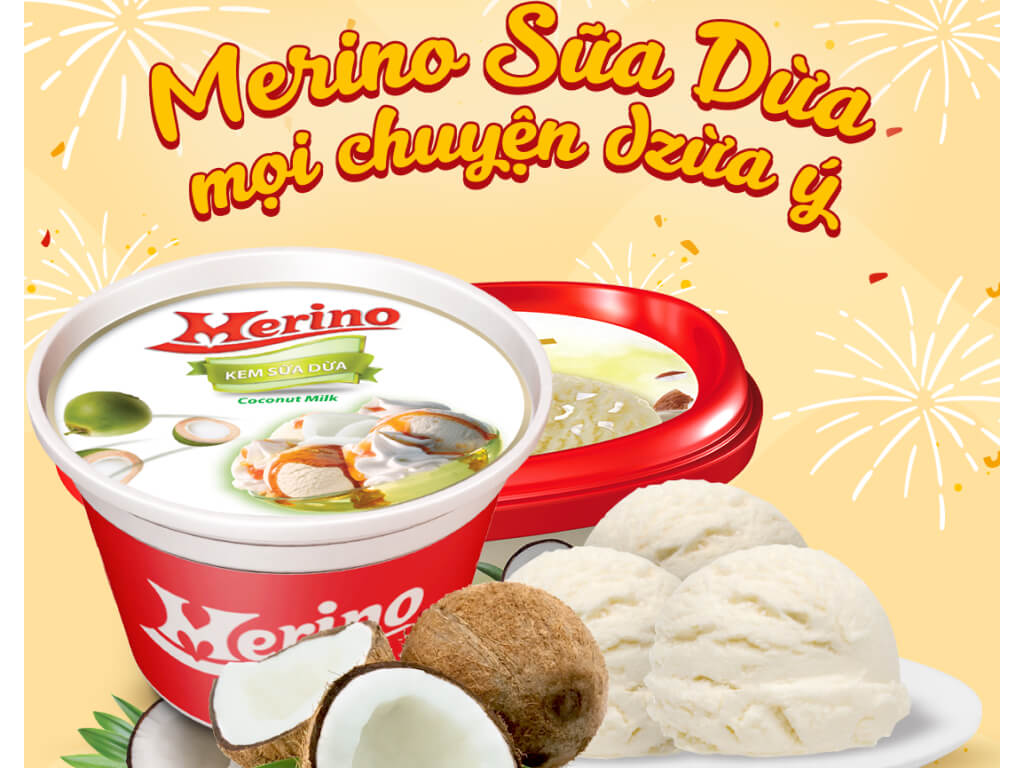 Kem Merino hương sữa dừa ly 53g giá tốt tại Bách hoá XANH