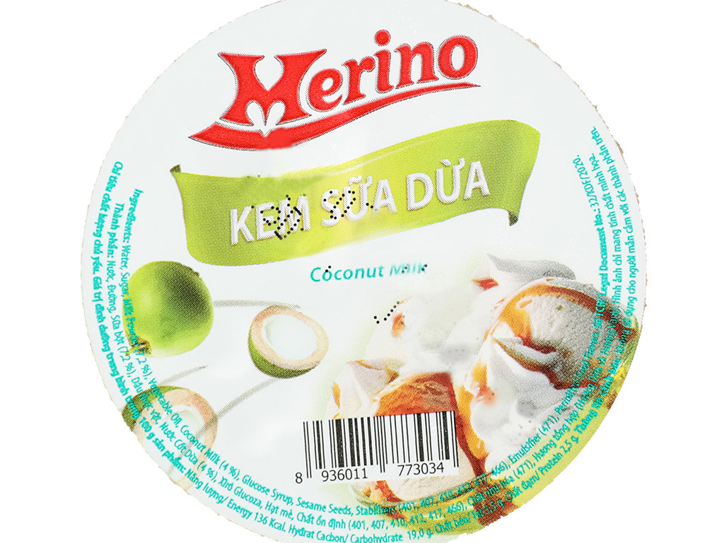 Kem Merino hương sữa dừa ly 53g giá tốt tại Bách hoá XANH