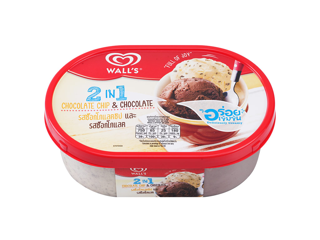 Kem hộp Wall's vụn socola 390g giá tốt tại Bách hoá XANH