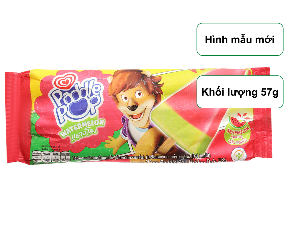 Kem que Paddle Pop dưa hấu 62g giá tốt tại Bách hoá XANH