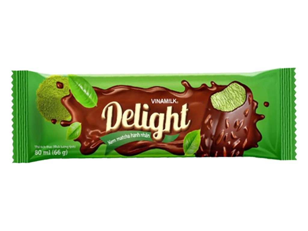 Kem que matcha hạnh nhân Vinamilk Delight 80ml-Bách hoá XANH