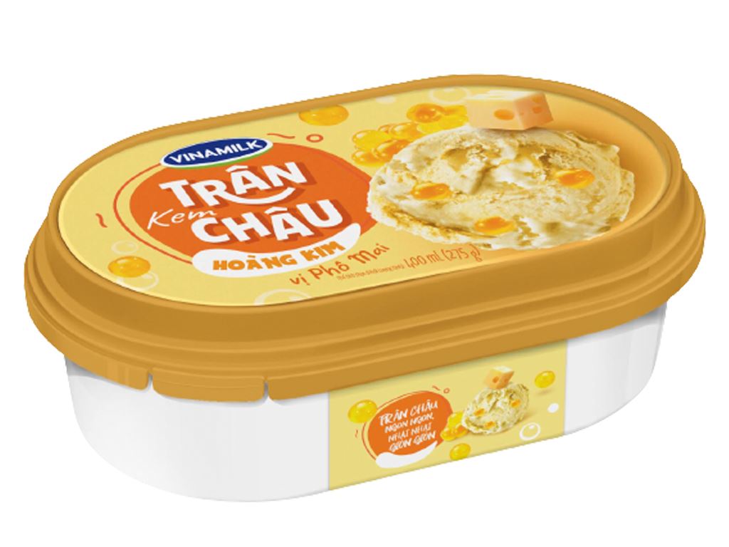 Kem trân châu hoàng kim phô mai Vinamilk 275g -Bách hoá XANH