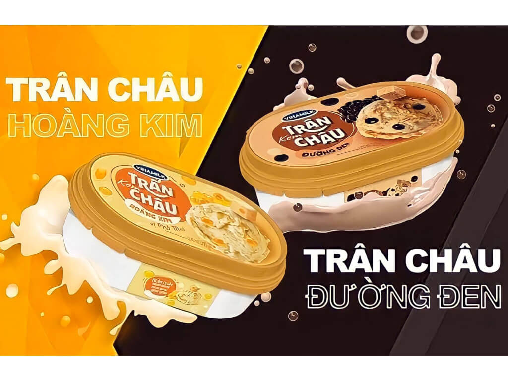 Kem trân châu hoàng kim phô mai Vinamilk 275g -Bách hoá XANH