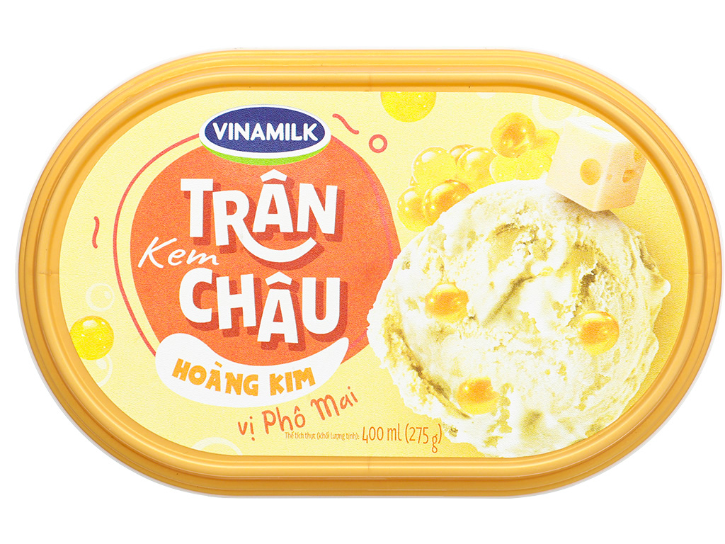 Kem trân châu hoàng kim phô mai Vinamilk 275g -Bách hoá XANH