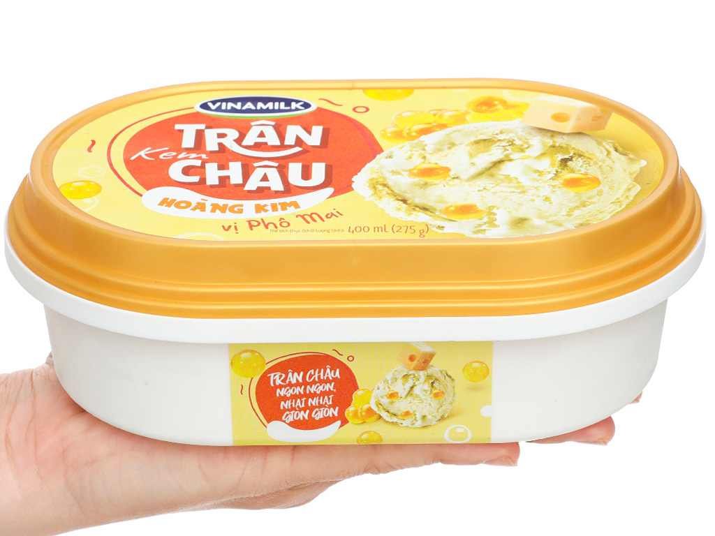 Kem trân châu hoàng kim phô mai Vinamilk 275g -Bách hoá XANH