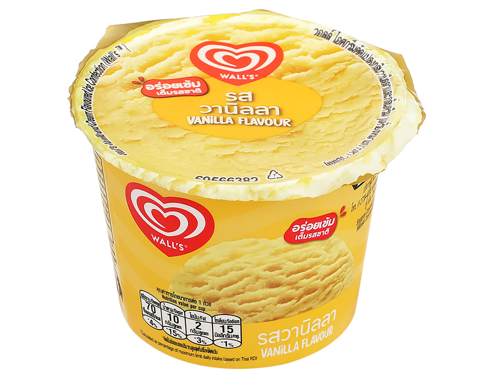 Kem Vanilla Wall's ly 46g giá tốt tại Bách hoá XANH