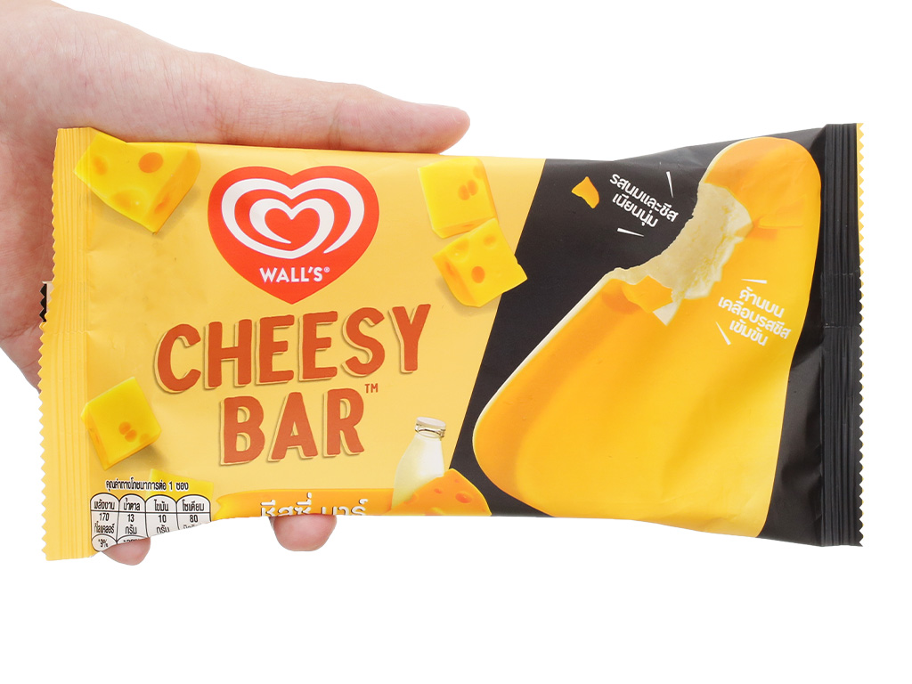 Kem Wall's Cheesy Bar cây 72g giá tốt tại Bách hoá XANH
