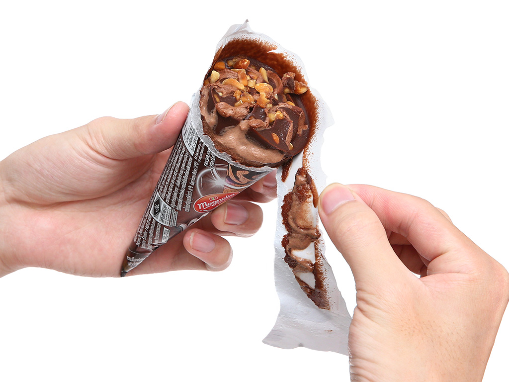 Kem ốc quế socola Magnolia Hachi cây 72g tại Bách hoá XANH