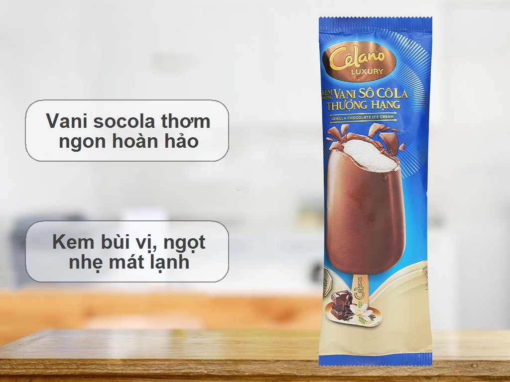 Kem vani socola Celano Luxury cây 66g giá tốt Bách hoá XANH