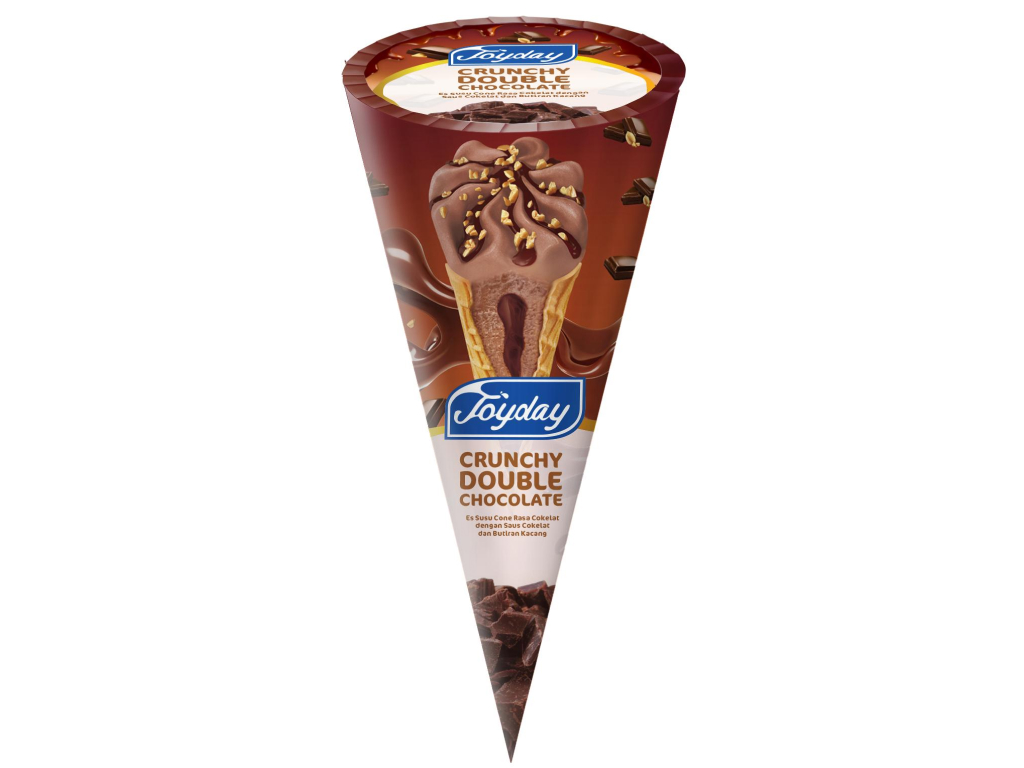 Kem ốc quế socola giòn gấp đôi Joyday cây 70ml Bách hoá XANH