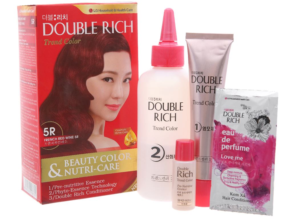 Nhuộm tóc Double Rich đỏ rượu giá tốt tại Bách hoá XANH
