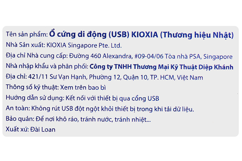 USB 3.2 32GB Kioxia U366 - Bạc