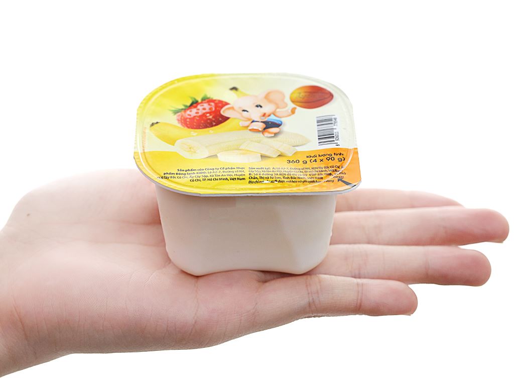 Sữa chua dâu chuối Wel Yo 80g giá tốt tại Bách hoá XANH