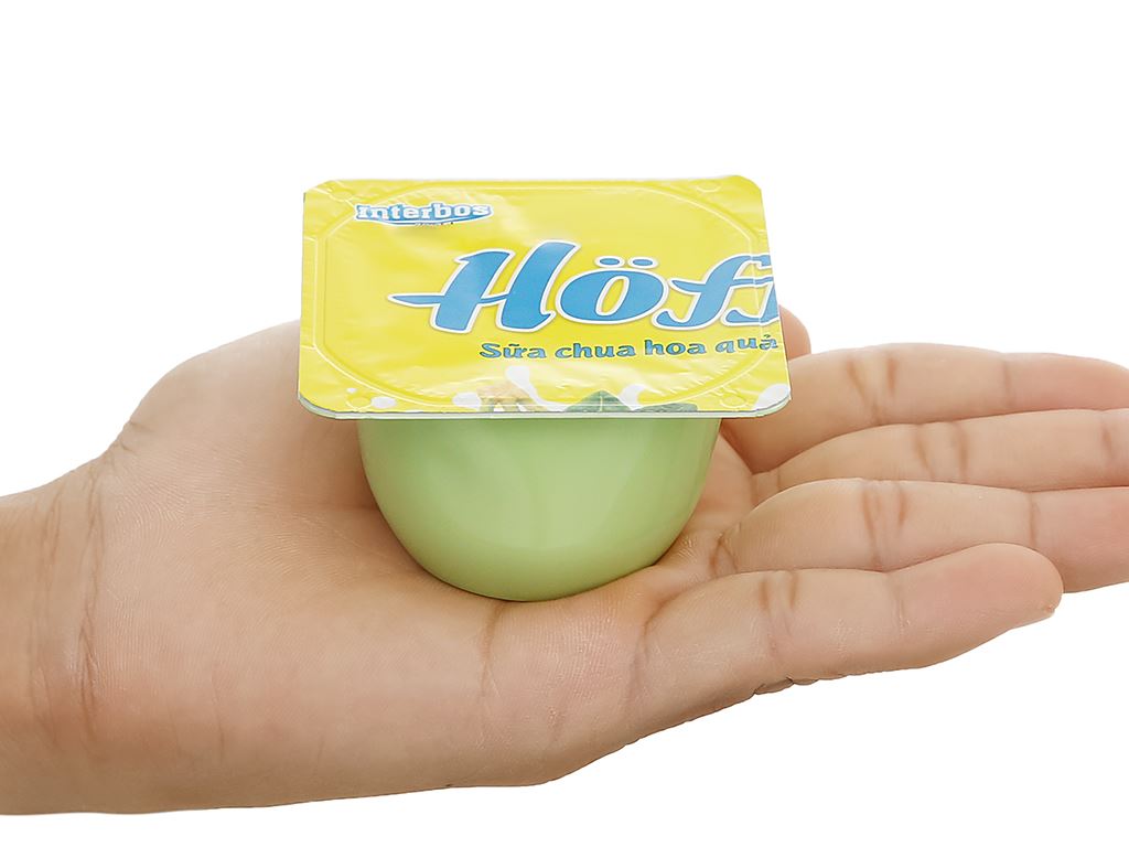 Sữa chua vị chuối Hoff hộp 55g