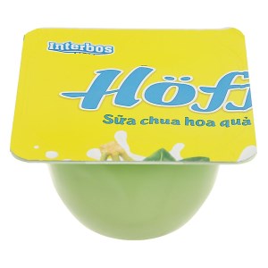 Sữa chua vị chuối Hoff hộp 55g