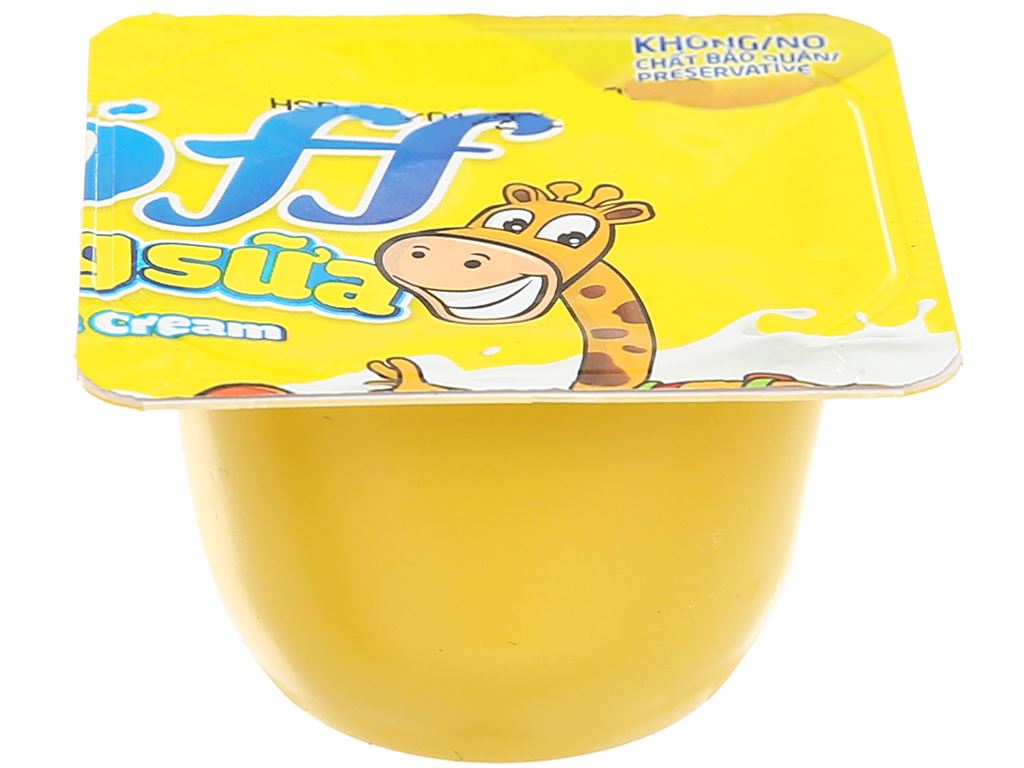 Váng sữa tươi hương vani Hoff hộp 55g