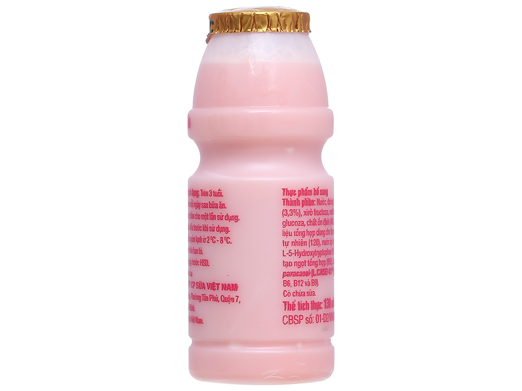 Thùng 24 chai sữa chua ít đường lựu Vinamilk Probi 130ml