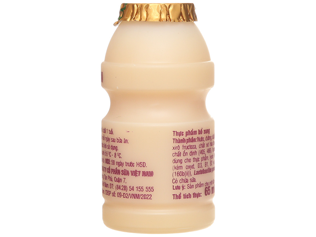 Thùng 50 chai sữa chua cam Vinamilk Probi 65ml