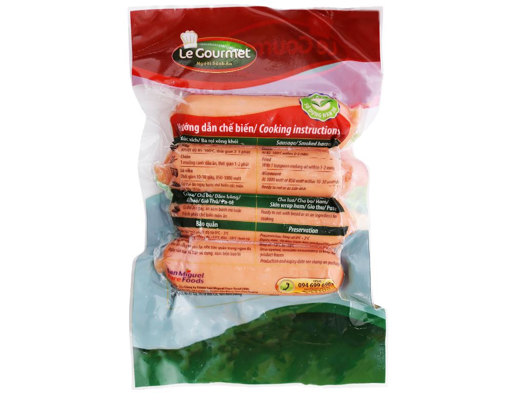 Xúc xích Deli Sumo Le Gourmet 250g giá tốt tại Bách hoá XANH