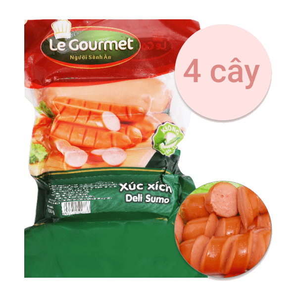 Xúc xích Deli Sumo Le Gourmet 500g giá tốt tại Bách hoá XANH