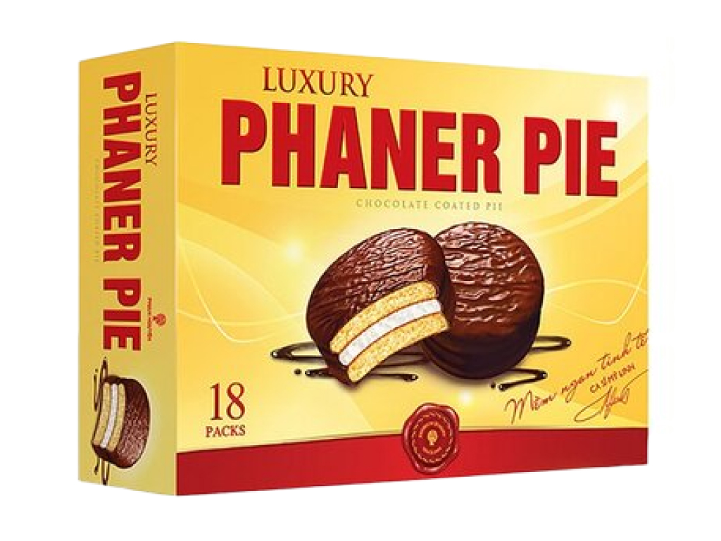 Bánh socola Phaner Pie 18 cáix28g giá tốt tại Bách hoá XANH