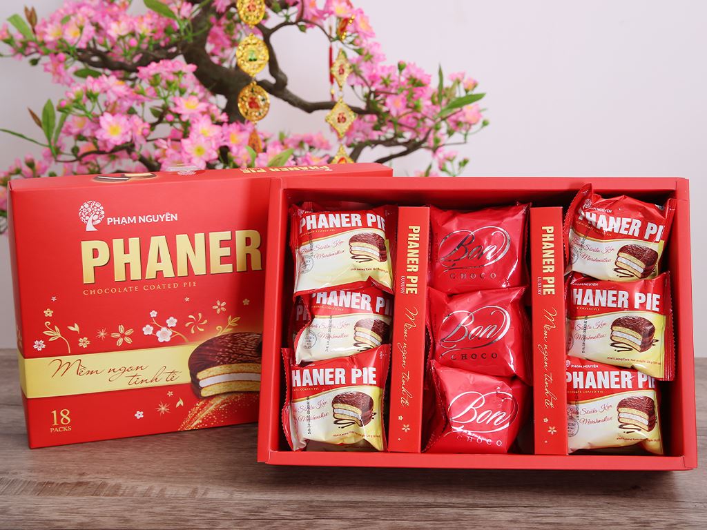 Bánh hỗn hợp Phaner Pie hộp 504g giá tốt tại Bách hoá XANH