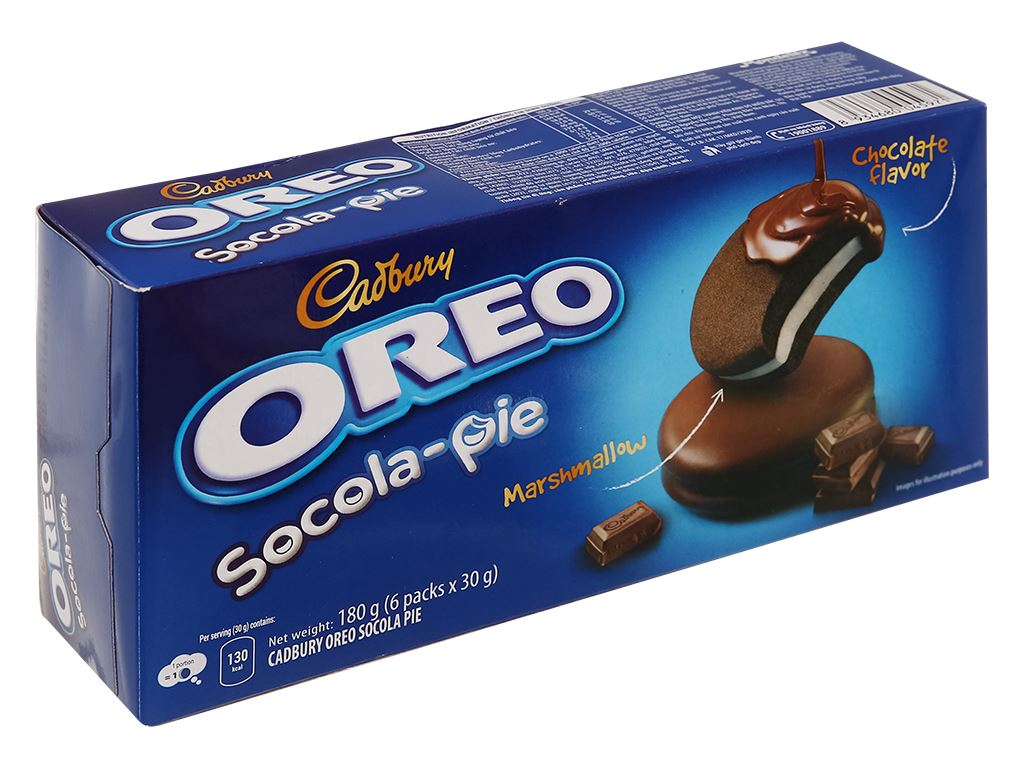 Bánh socola pie Oreo Cadbury 180g giá tốt tại Bách hoá XANH