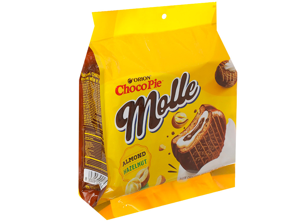 Bánh chocopie Orion kem mềm hạnh nhân 184g tại Bách Hóa XANH