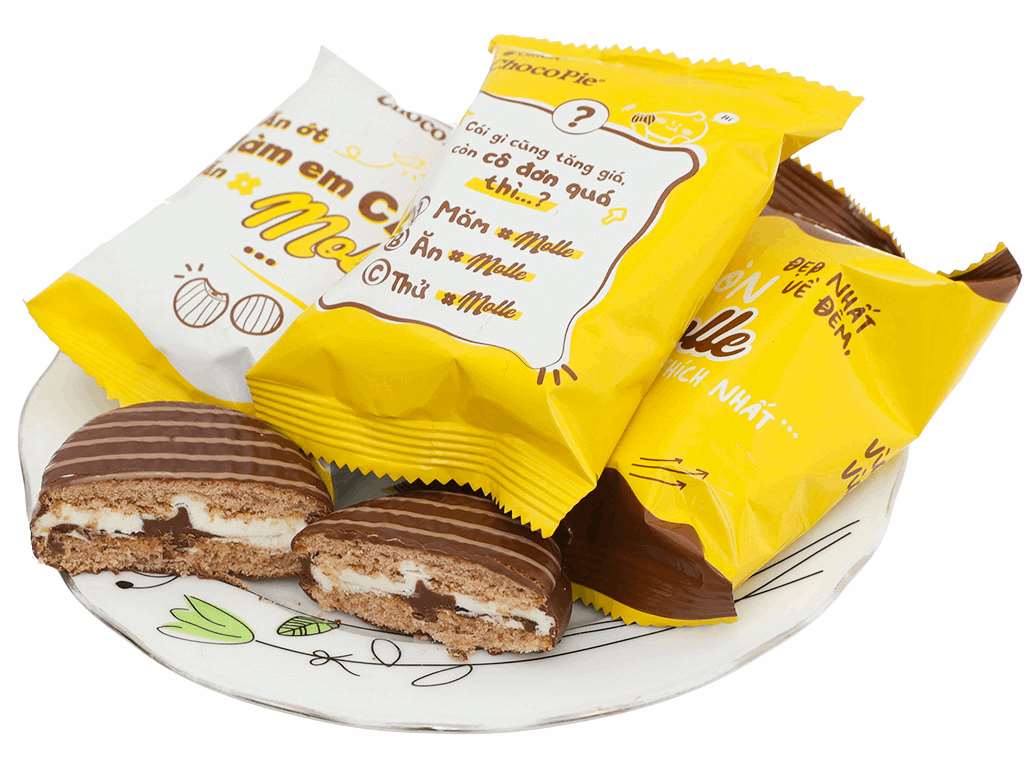 Bánh chocopie Orion kem mềm hạnh nhân 184g tại Bách Hóa XANH