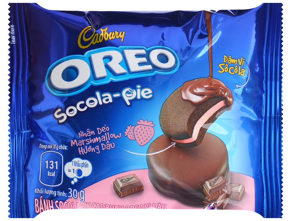 Bánh Oreo Pie socola dâu hộp 360g tại Bách hóa XANH