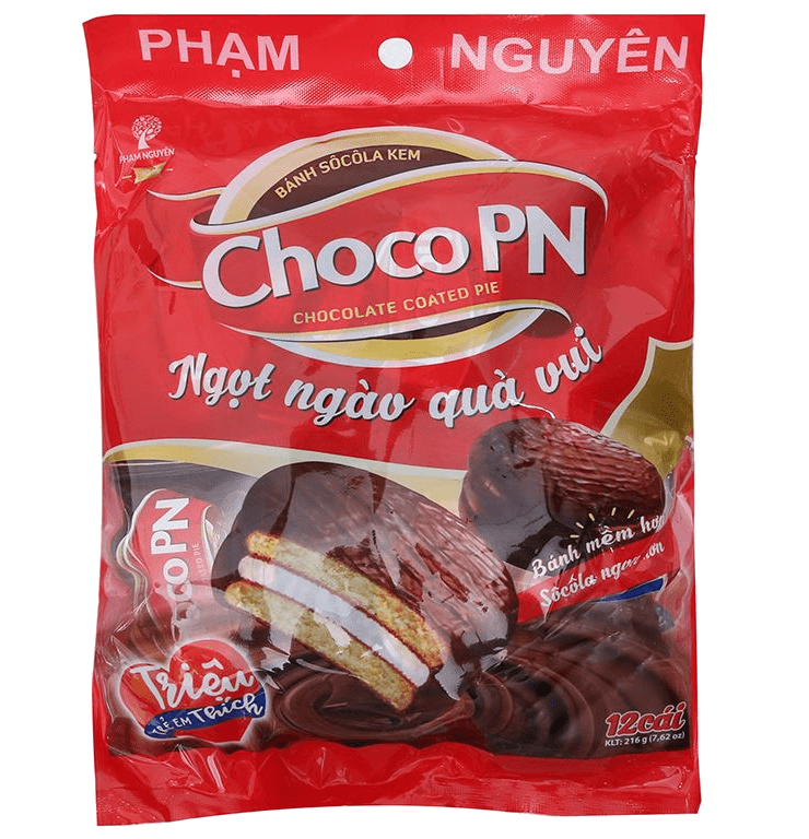 Bánh socola Choco PN 12 cái x 18g giá tốt tại Bách hoá XANH