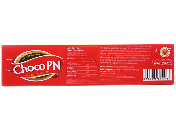 Bánh socola Choco PN 12 cái x 22g giá tốt tại Bách hoá XANH