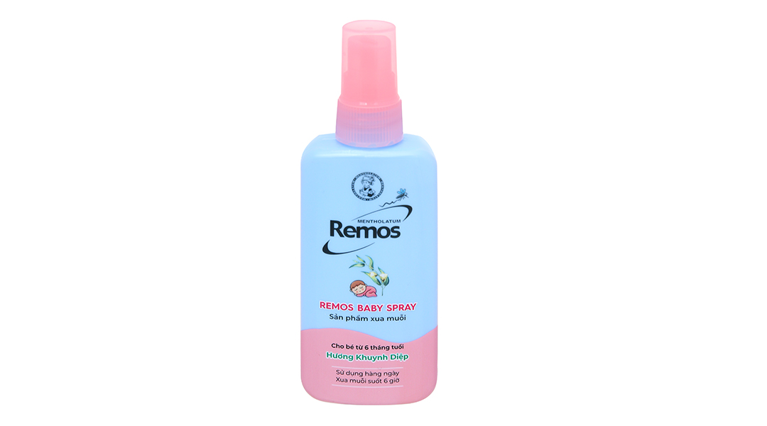 Xịt chống muỗi Remos Baby Spray hương khuynh diệp cho bé chai 70ml - 08 ...