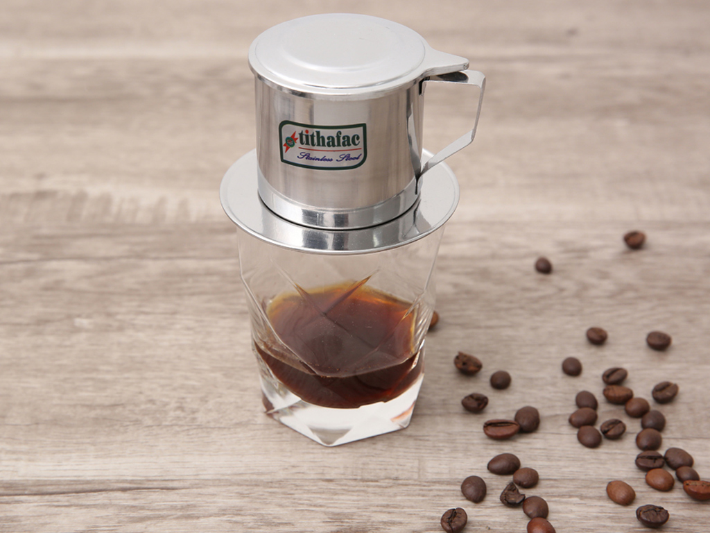 Phin cà phê inox sáng Tithafac 7cm giá tốt tại Bách hoá XANH