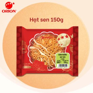 Bánh trung thu Orion hạt sen 150g tại Bách hóa XANH