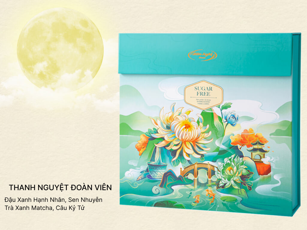 4 bánh trung thu Hữu Nghị Đoàn Viên tại Bách hóa XANH