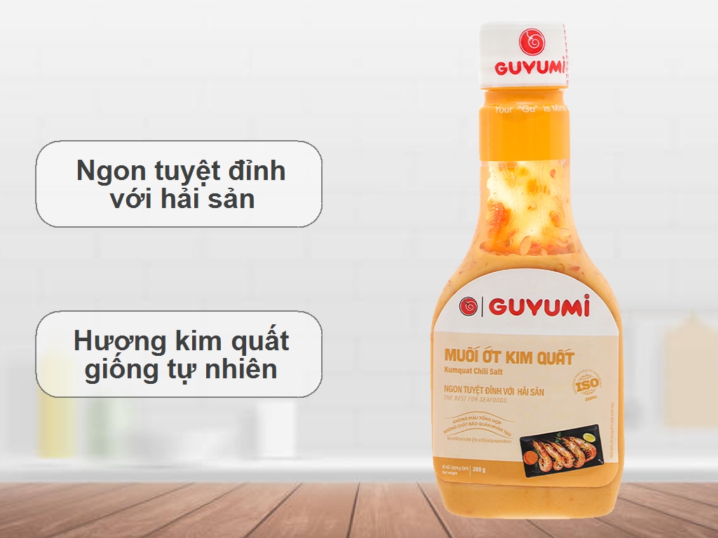 Muối ớt Kim Quất Guyumi 200g giá tốt tại Bách hoá XANH