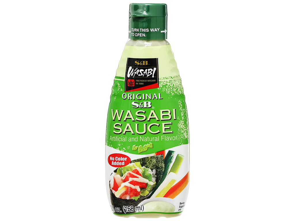 Nước sốt wasabi S & B 158ml giá tốt tại Bách hóa XANH