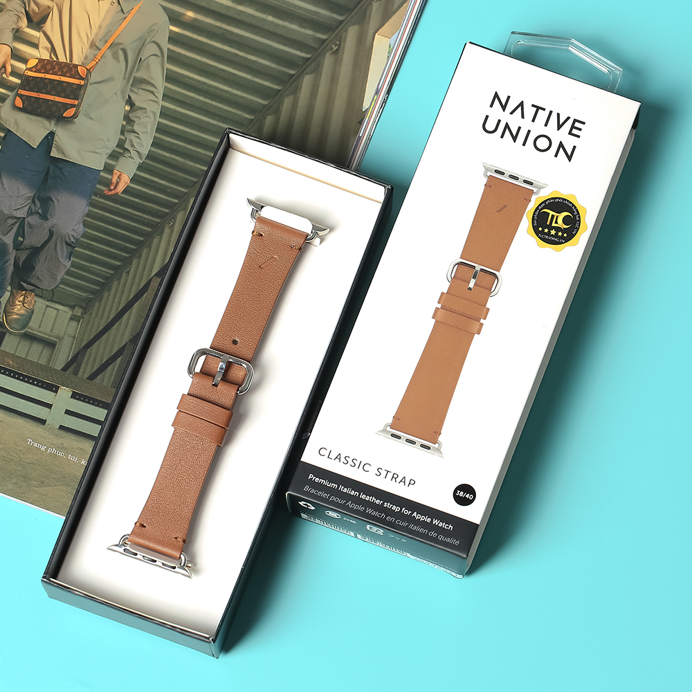 Dây da Apple Watch Native Union Classic 40mm - chính hãng 100%