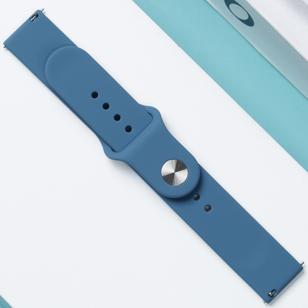 Dây Silicone đồng hồ 20 mm MVW M032-02 Xám giá rẻ, chính hãng