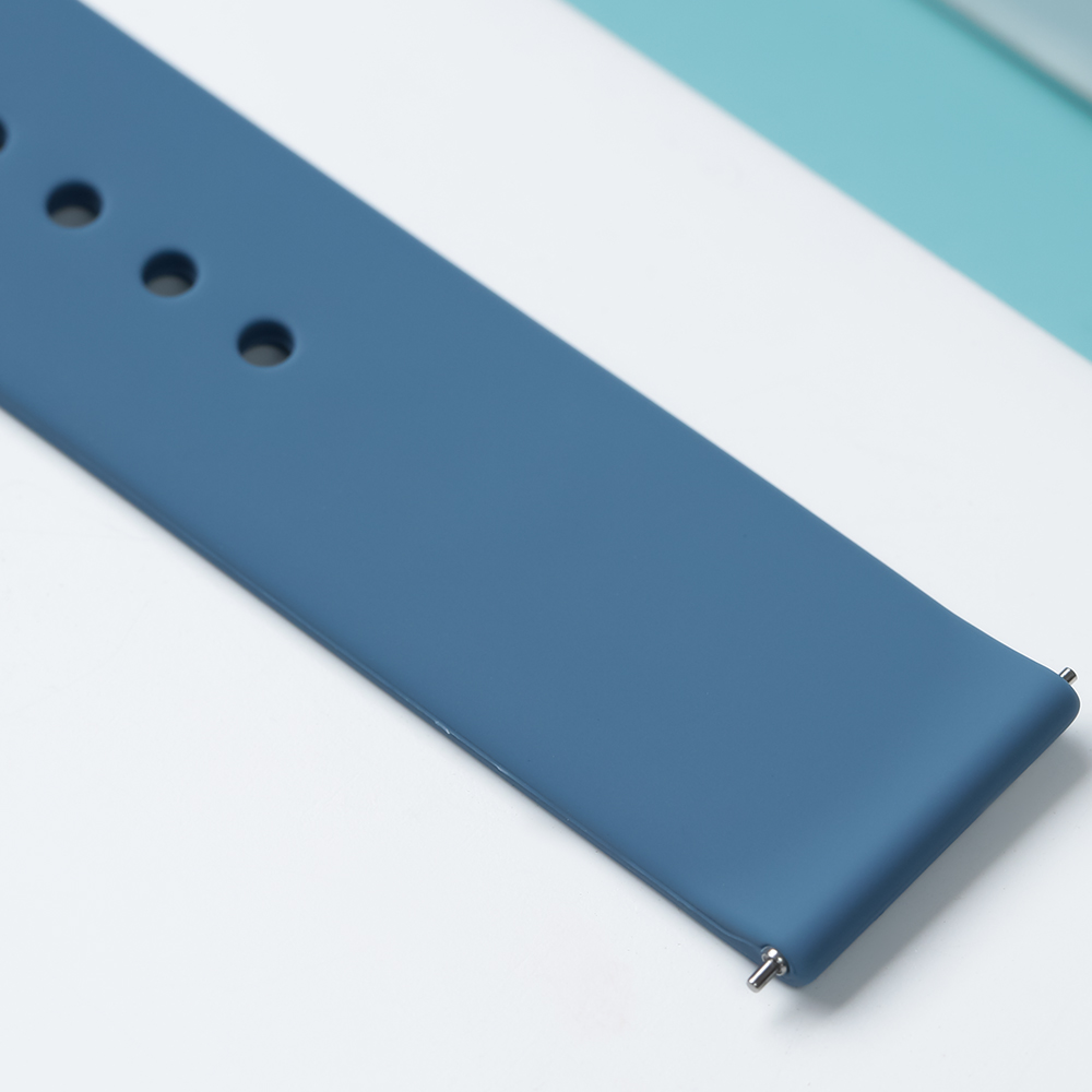 Dây Silicone đồng hồ 20 mm MVW M032-02 Xám giá rẻ, chính hãng