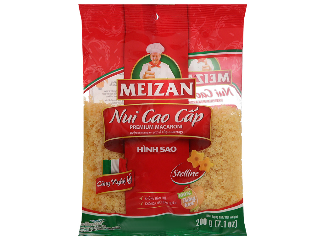 Nui hình sao Meizan gói 200g giá tốt tại Bachhoaxanh.com