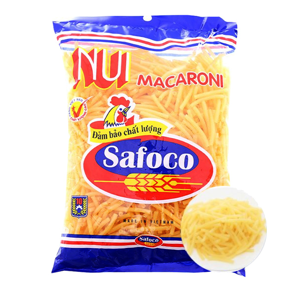 Nui ống nhỏ Macaroni Safoco gói 500g tại Bách hóa XANH