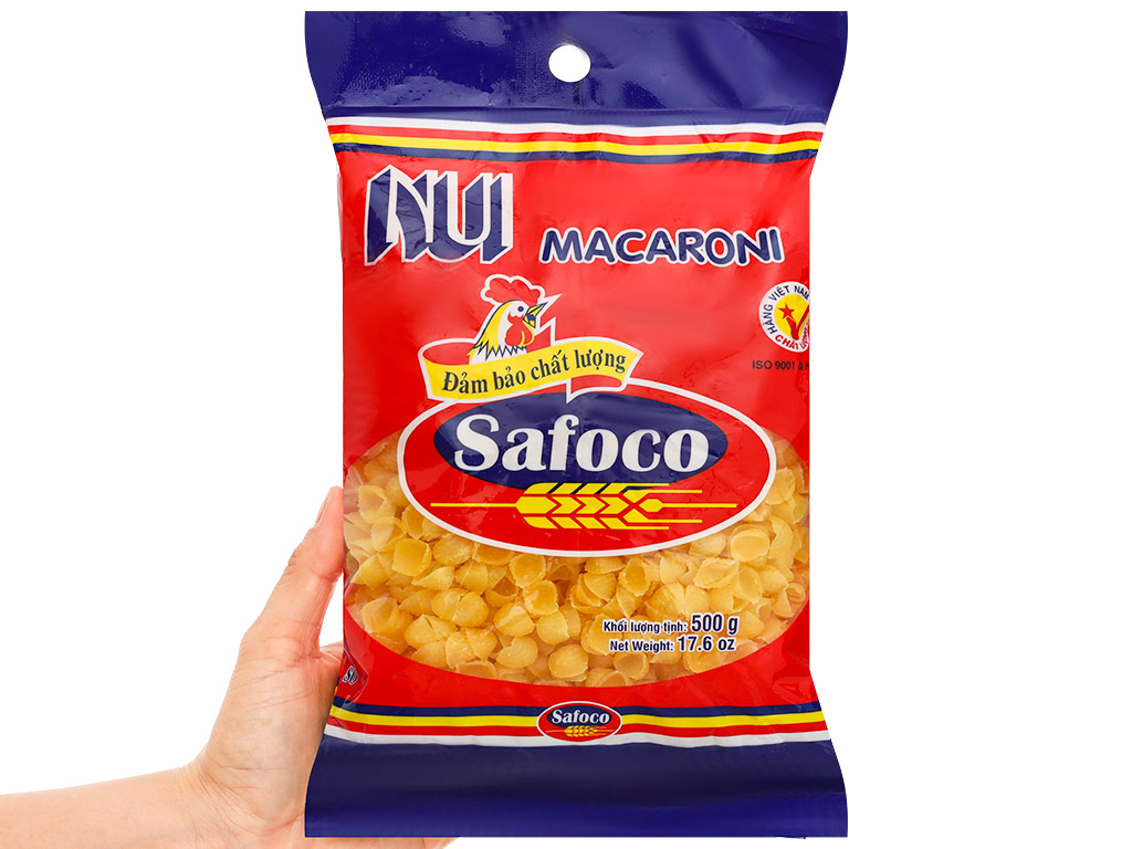 Nui sò Safoco gói 500g giá tốt tại Bách hóa XANH