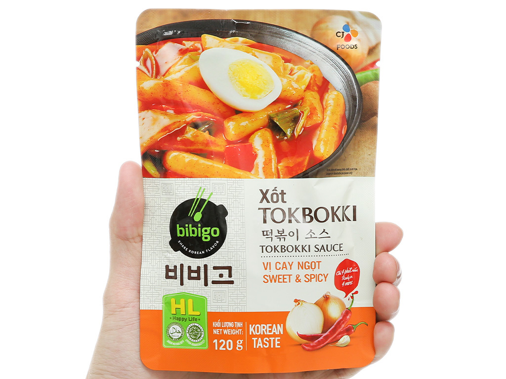 Xốt Tokbokki cay ngọt Bibigo gói 120g tại Bách hóa XANH