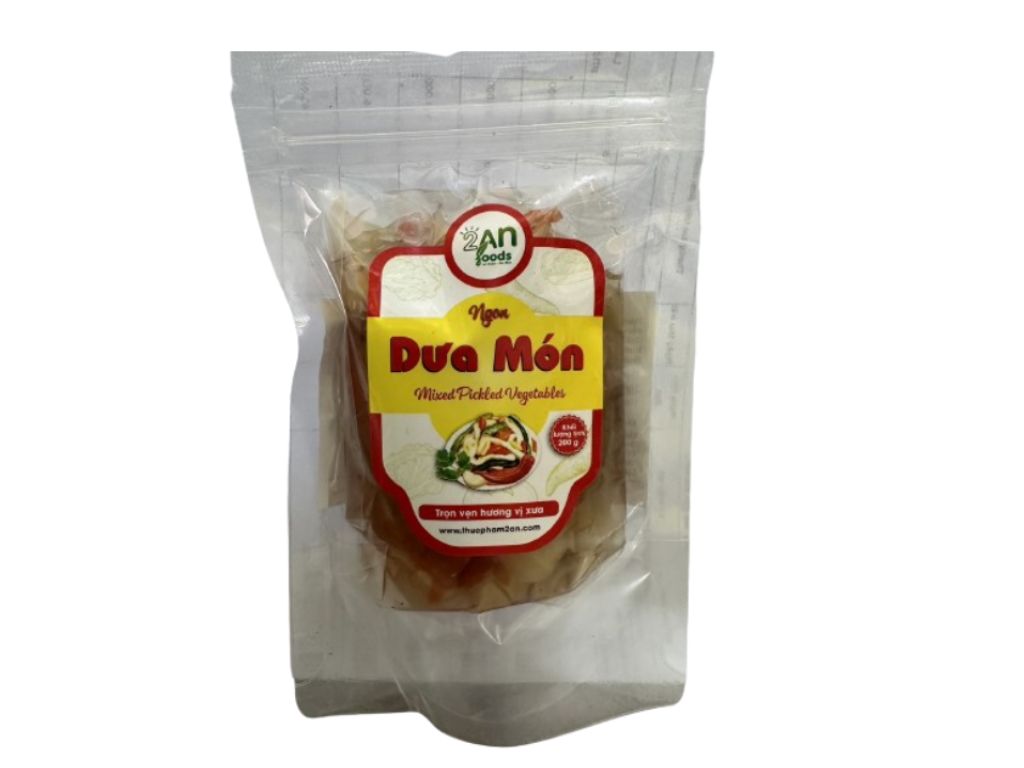 Dưa món HAI AN túi 200g ngon, an toàn